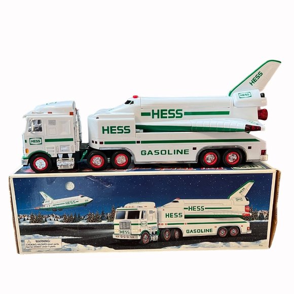 Hess | Toys | Hess Toy Truck And Space Shuttle With Satellite 999 ...